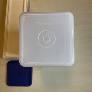 Vintage Tupperware Cheese or Cracker Container 3 Piece Set - Etsy