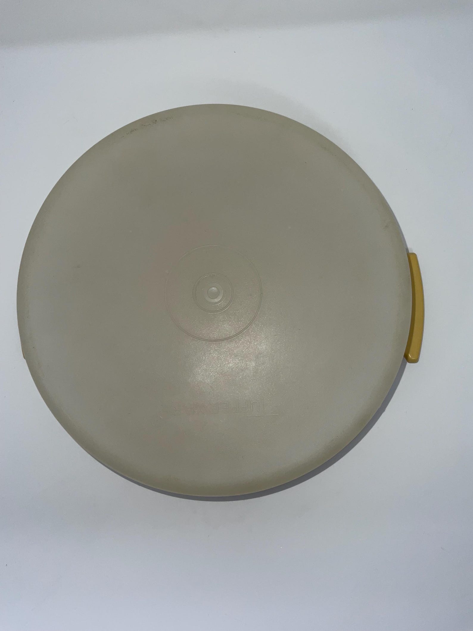 Vintage Tupperware Pie Carrier Harvest Yellow Gold - Etsy