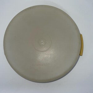 Vintage Tupperware Pie Carrier Harvest Yellow Gold - Etsy