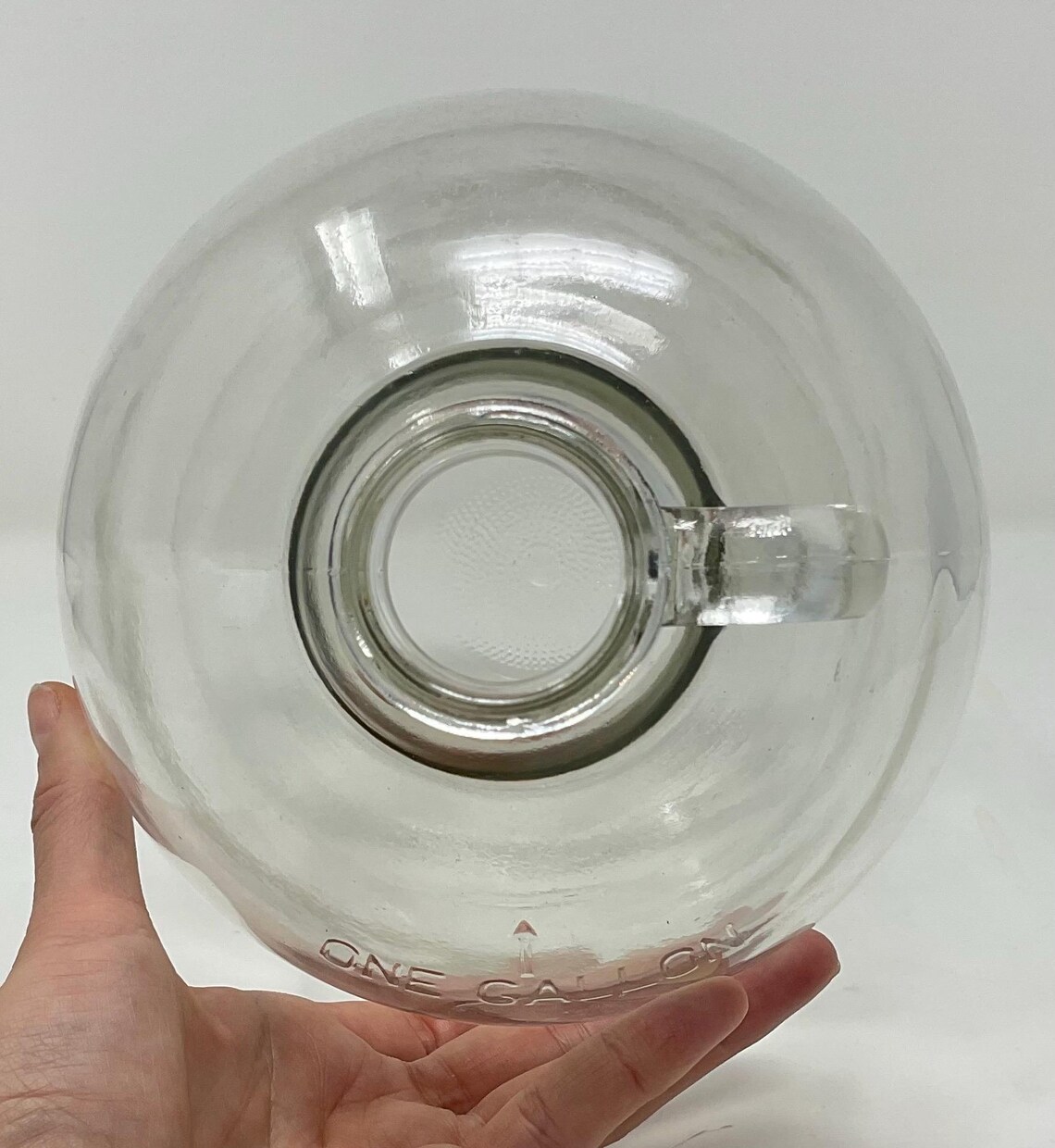 Vintage One Gallon Jug/growler With Finger Loop 13, #1749 - Etsy