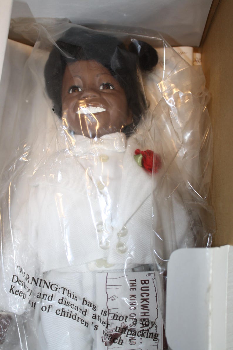 The Little Rascals "buckwheat" the King of Swing Porcelain Doll - Etsy