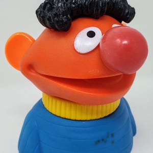 Vintage Sesame Street Ernie Head Puzzle Toy 1978 Muppets (stain) - Etsy