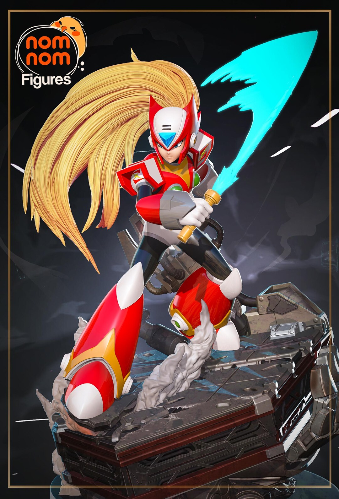 Zero - Mega Man 3D Print Model - Etsy