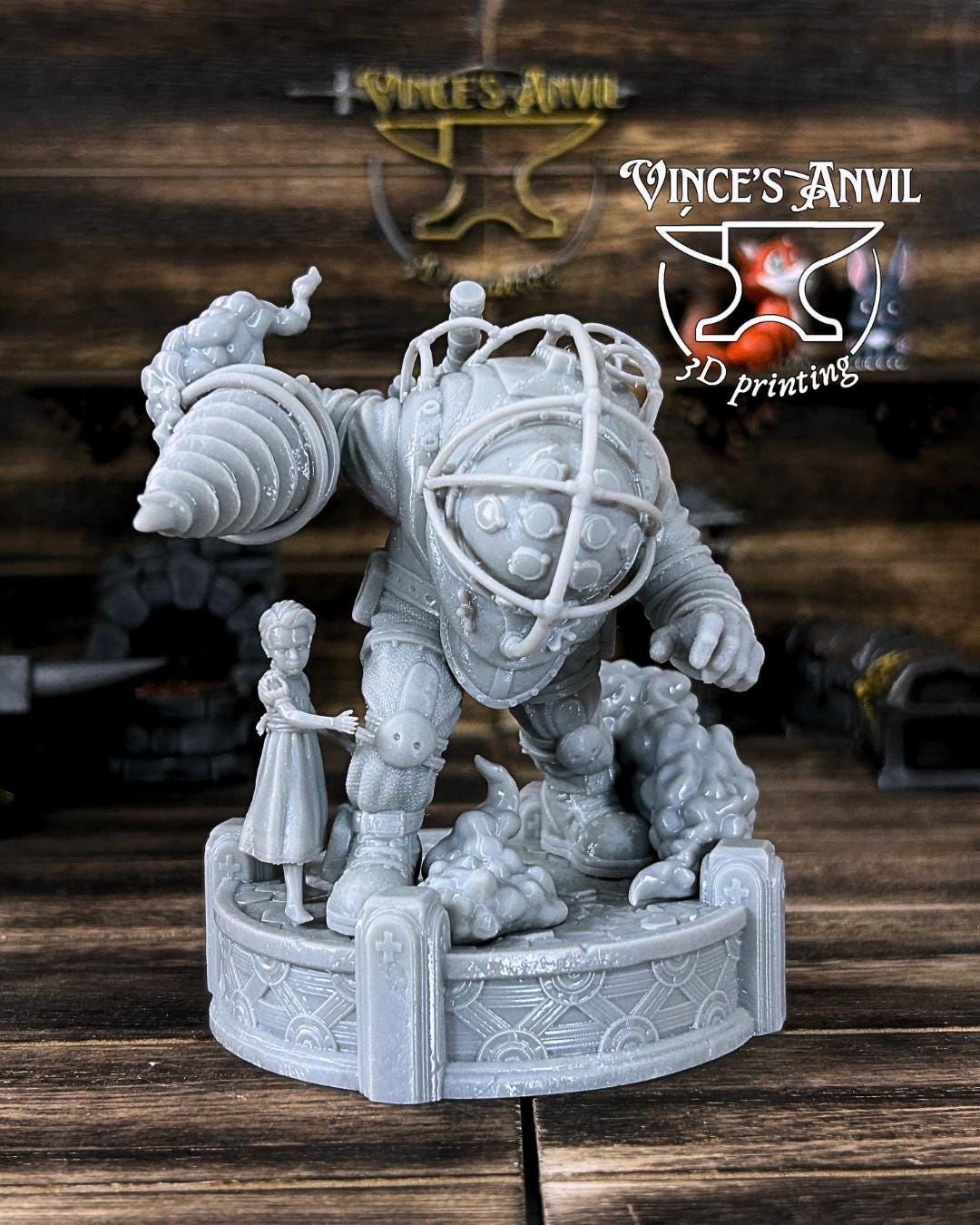 Bouncer - Bioshock 3D Print Model - Etsy