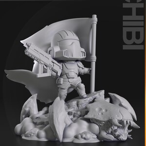 Chibi Helldiver - Helldivers 2 3D Print Model - Etsy