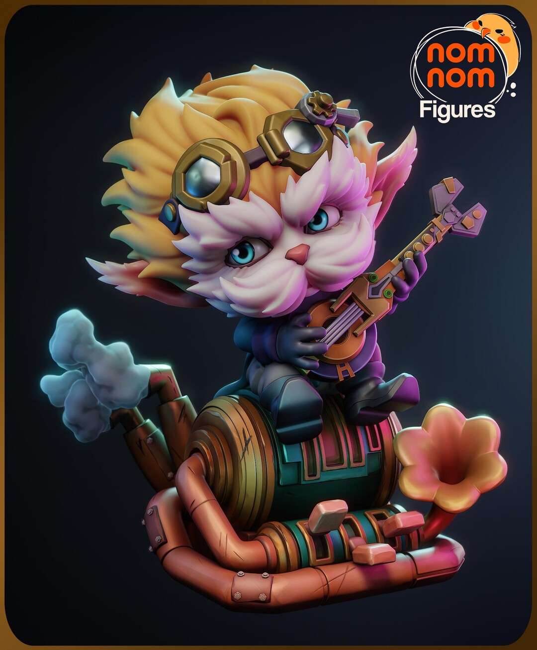 Chibi Heimerdinger - Arcane 3D Print Model - Etsy