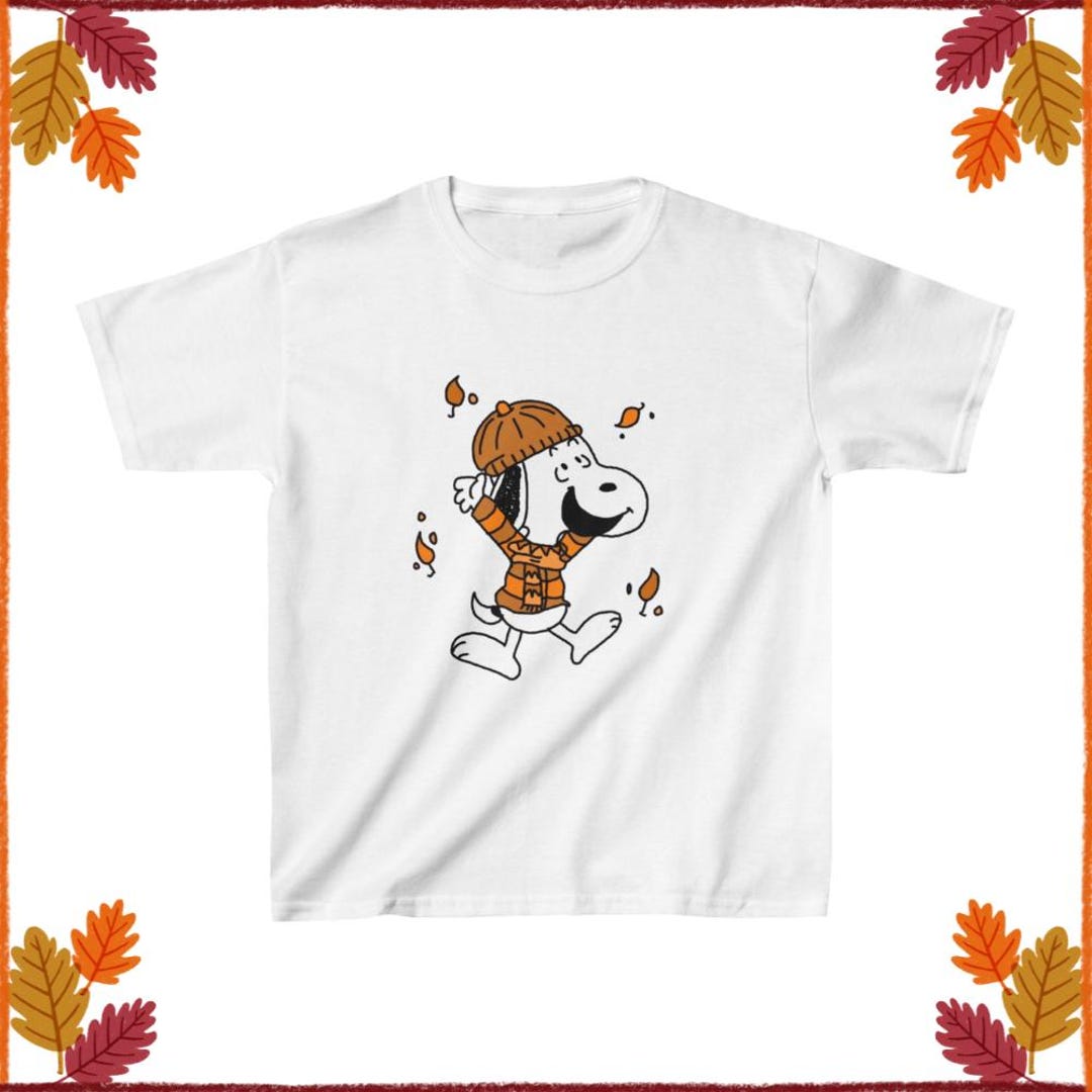 Snoopy Kids Tshirt, Peanuts Tee, Children's Cartoon Shirt, Snoopy Lover ...