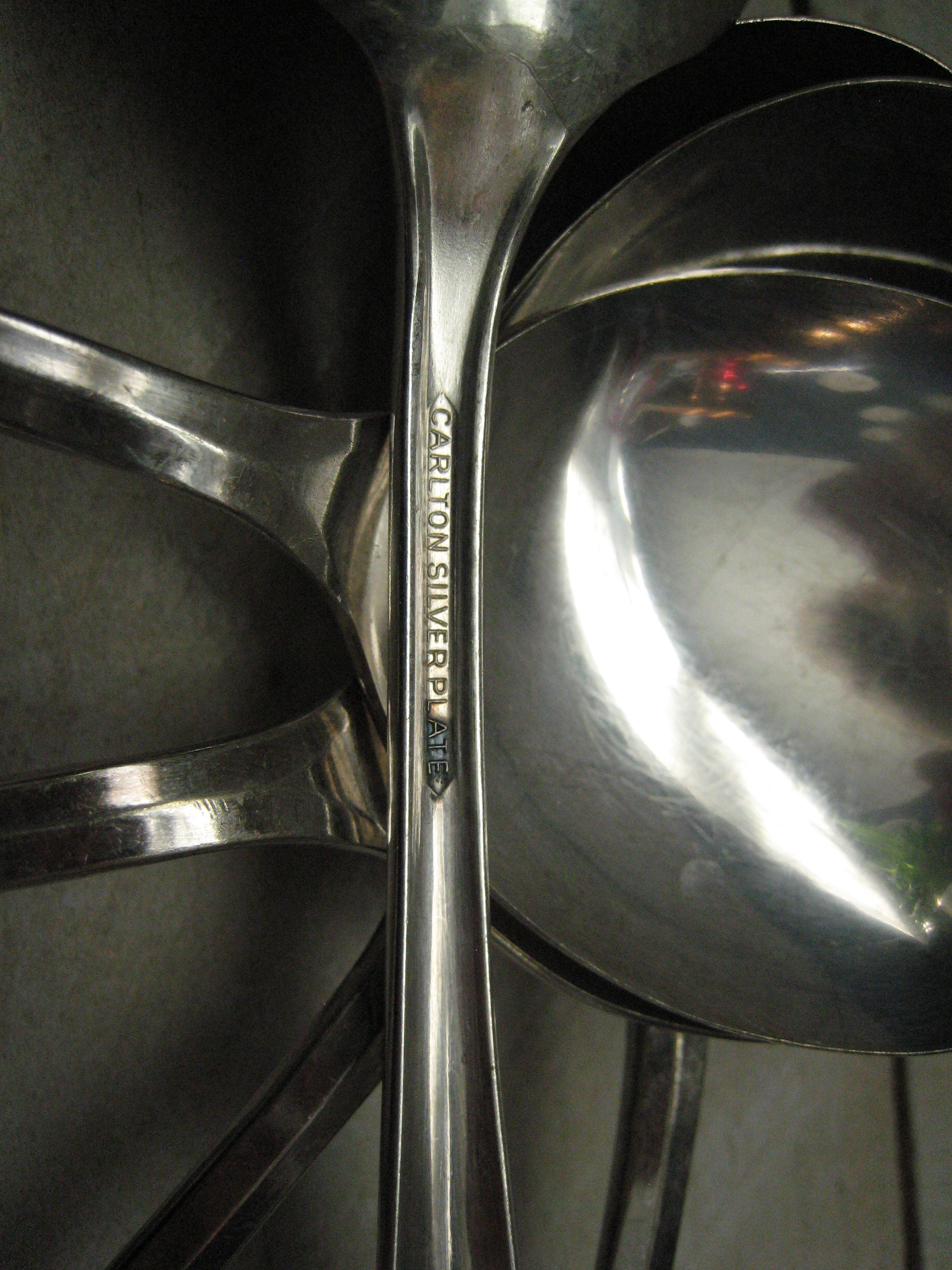 Kitchen & Dining Carlton Silver Plate Fantasy 1941 Soup Spoons Dining ...