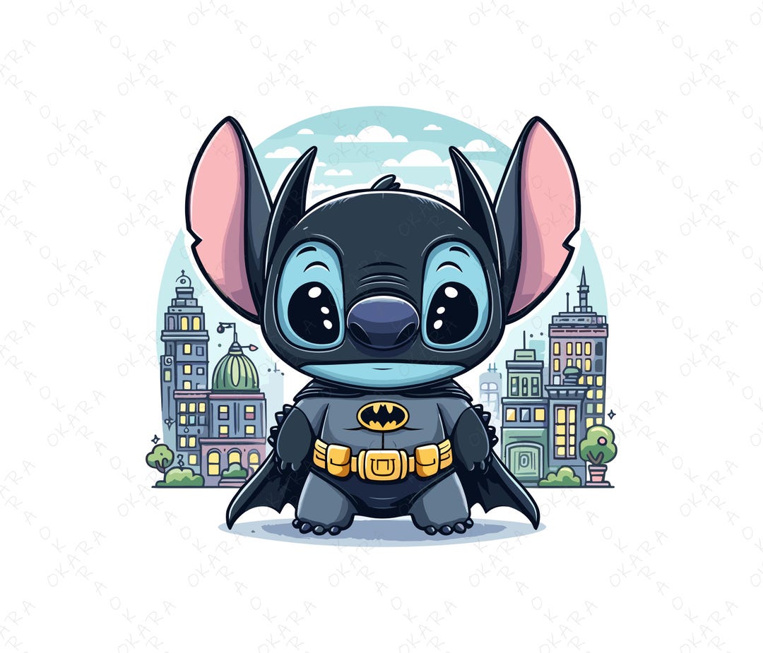 Stitch Png, Batman Stitch Png, Stitch Svg, Batman Stitch Svg, Gift for ...
