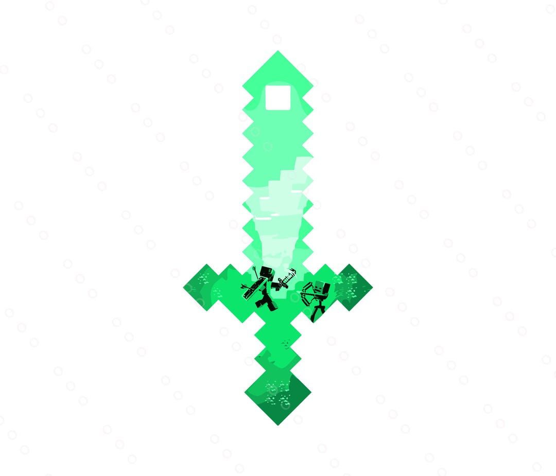 Minecraf Sword Png, Printable Design for T-shirt, Custom Mug, Phone ...