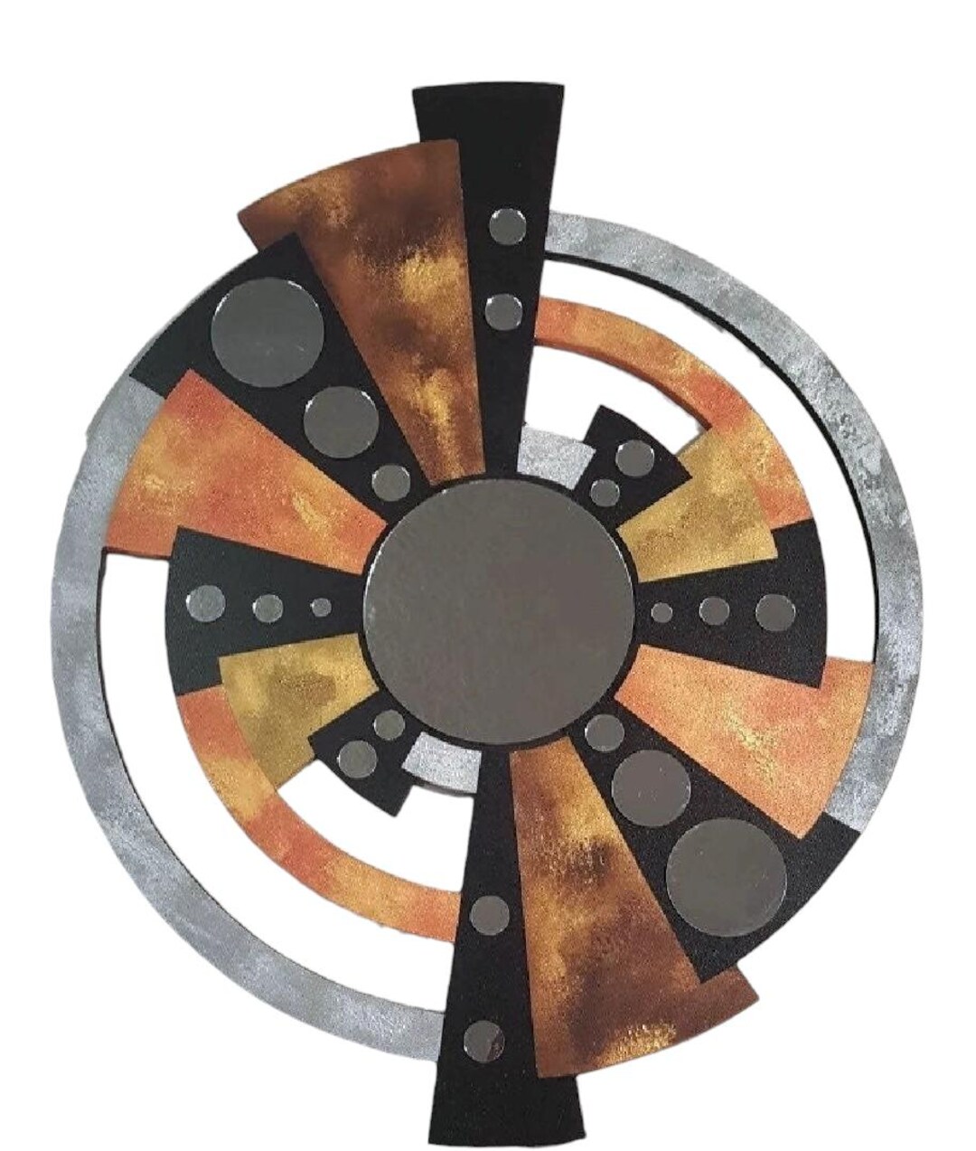 Contemporary Abstract Zen Mirror #4 - Mirror Wall Art, Mirror Wall ...