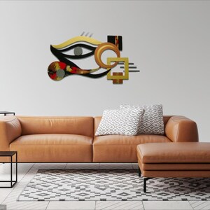 Unique Eye Wall Sculpture, Abstract Wall Decor, Eye Wall Art, Wood ...