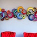 Colorful Contemporary Modern Abstract Circle Sculptures, Wood Wall ...