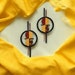 Mid Century Modern Circle Wall Art Circle Wall Sculpture - Etsy