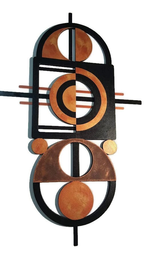 Geometric Wall Sculpture Contemporary Abstract Art Wood - Etsy UK