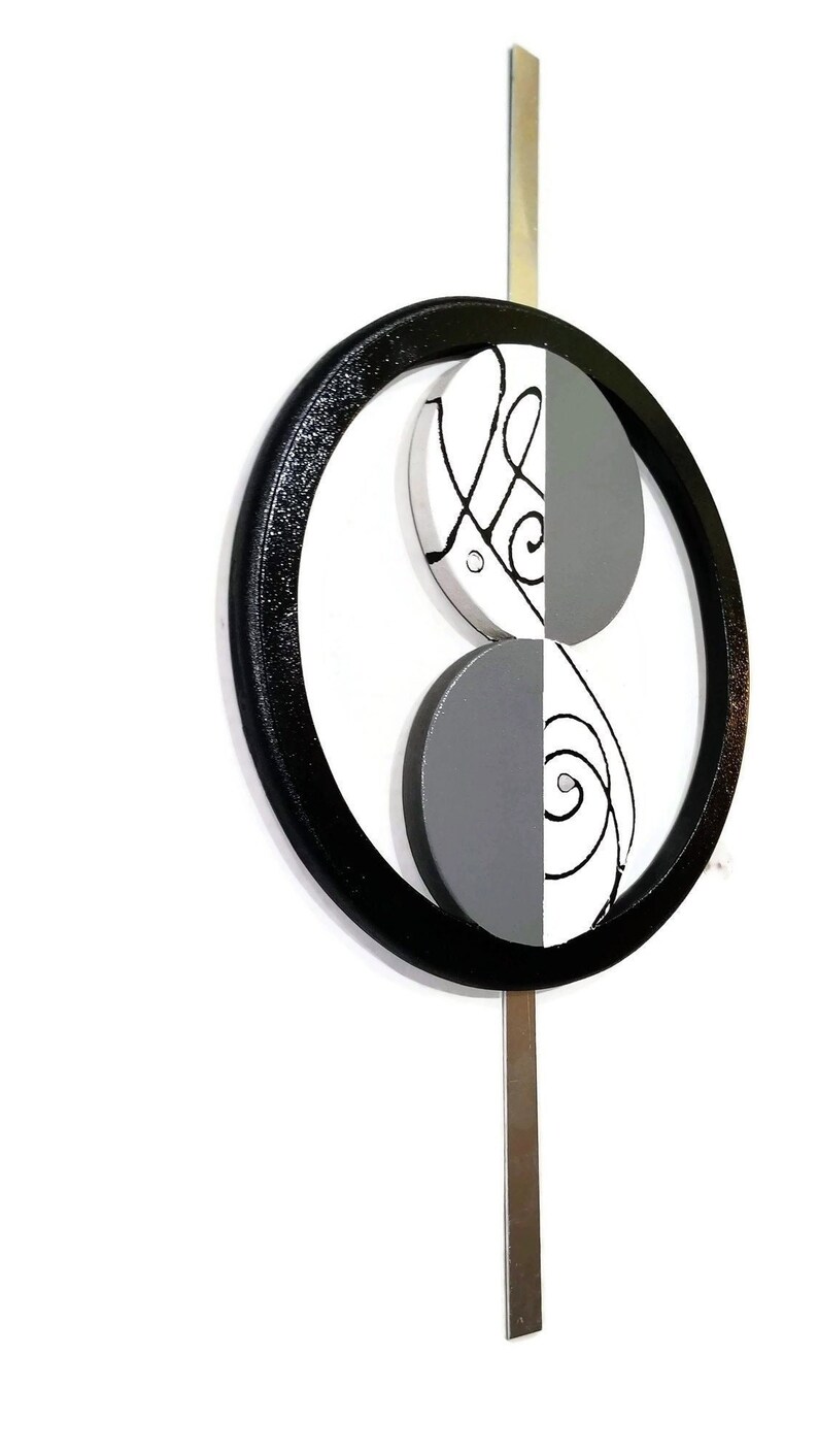 Abstract Circle Circle Wall Art Modern Circle Contemporary - Etsy