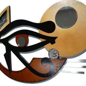 Wood Decor Eye Wall Art, Eye Wall Sculpture- the Eye of Horus- Unique ...