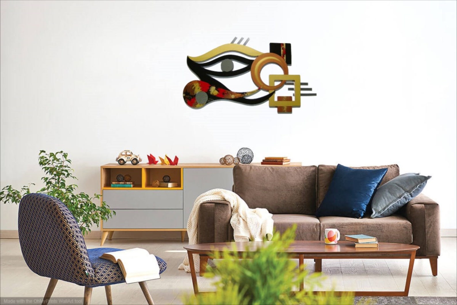 Unique Eye Wall Sculpture Abstract Wall Decor Eye Wall Art - Etsy