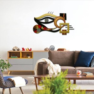 Unique Eye Wall Sculpture, Abstract Wall Decor, Eye Wall Art, Wood ...
