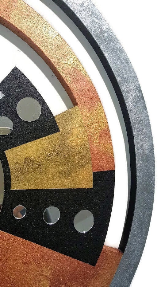 Contemporary Abstract Zen Mirror #4 - Mirror Wall Art, Mirror Wall ...