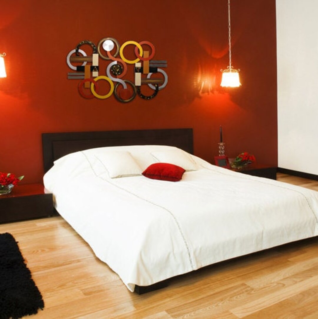 Contemporary Modern Circle Wall Art the Question of View - Etsy