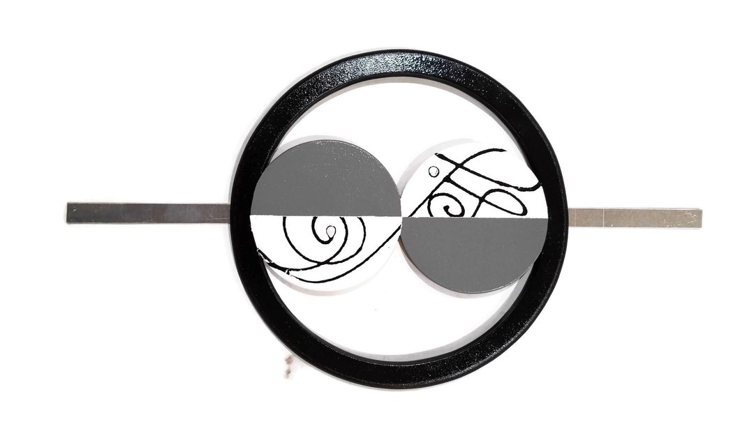 Abstract Circle Circle Wall Art Modern Circle Contemporary - Etsy