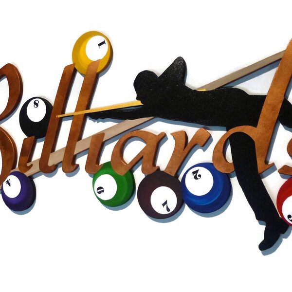 Billiards Wall Art - Etsy