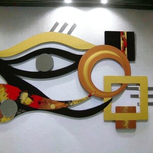 Unique Eye Wall Sculpture, Abstract Wall Decor, Eye Wall Art, Wood ...