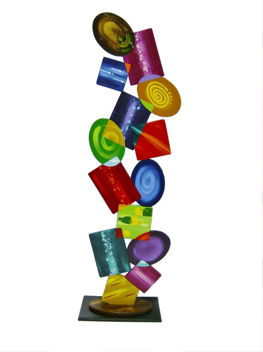 Unique Contemporary Modern Abstract Floor Sculpture Geometric - Etsy