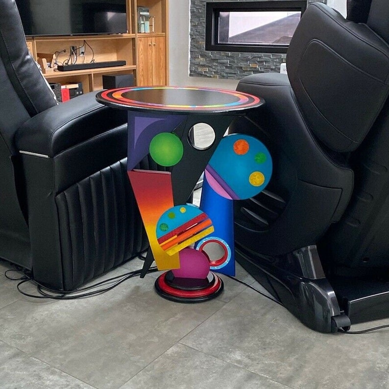 Madhouse Abstract Table Geometric Table Sculpture Abstract - Etsy