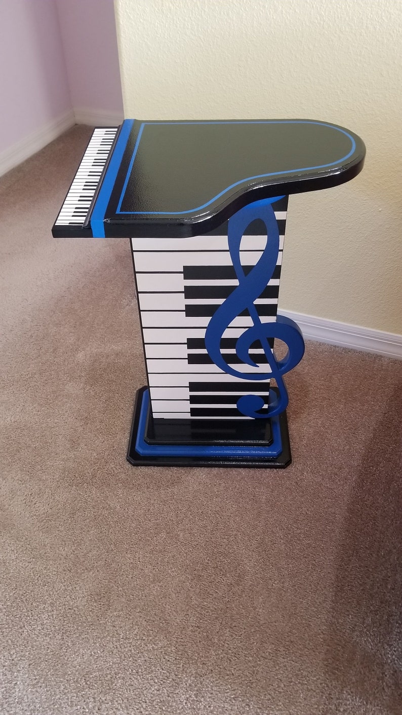 Music Table Sculpture, Music Piano Table Sculpture, Floor Sculpture ...