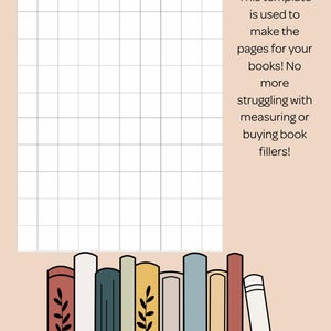 Mini Book Covers and Page Template! - Etsy