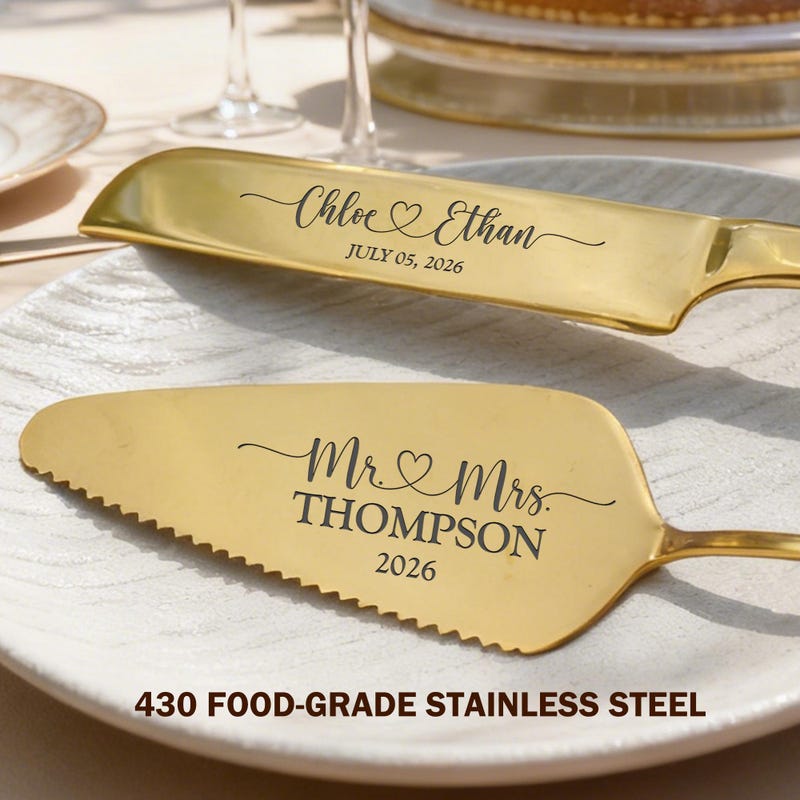 Cake Knife - Etsy