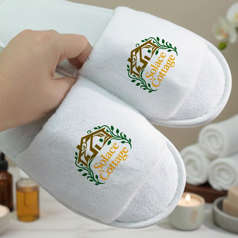 Premium Branded Slippers With Personalized Logo/ideal for Employee ...