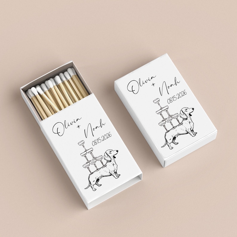 Bulk Wedding Match Favors/custom Engagement Matches/bridal Shower ...