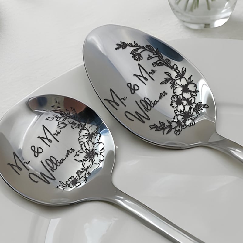 Hand Stamped Cutlery - Etsy