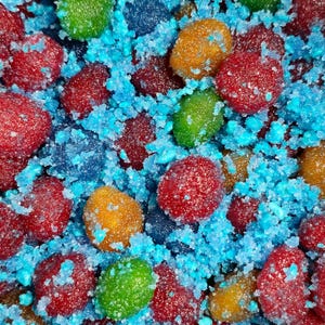 Poppin Crunch Blue Raspberry Gushers Candy Snacks 1 - 2 LBS - Choice of ...