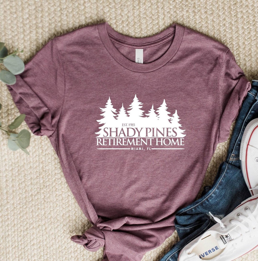 Shady Pines Retirement Home T-shirt: Golden Girls Squad Goals - Etsy