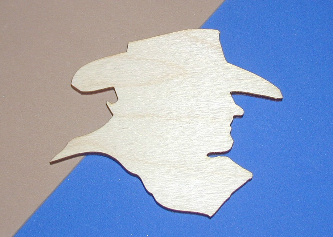 Cowboy Laser Cut Unfinished Flat Wood Shape Cut Out CS731 - Etsy