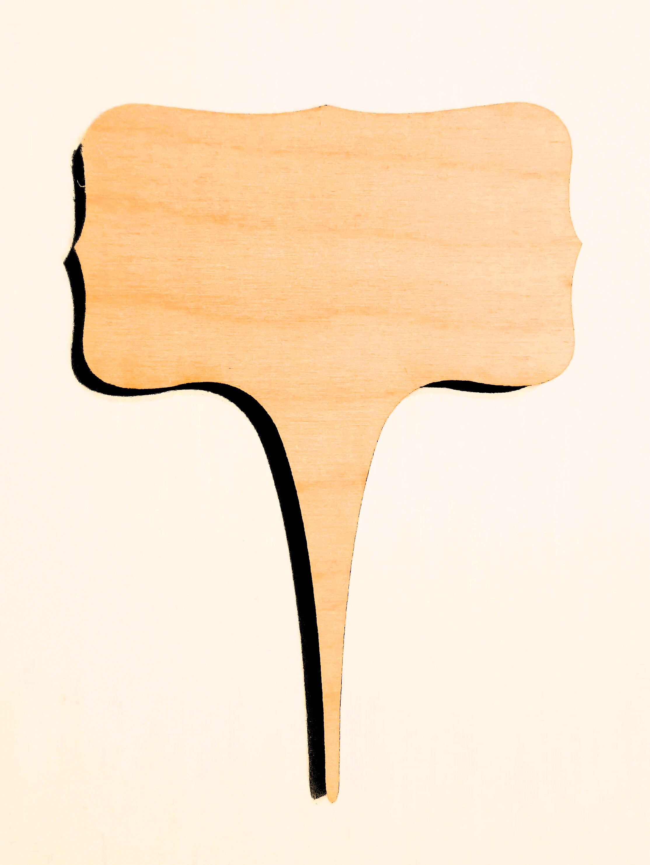 Cupcake Toppers, Cheese Sticks, Garden Stakes, Wooden Stakes, Plant ...