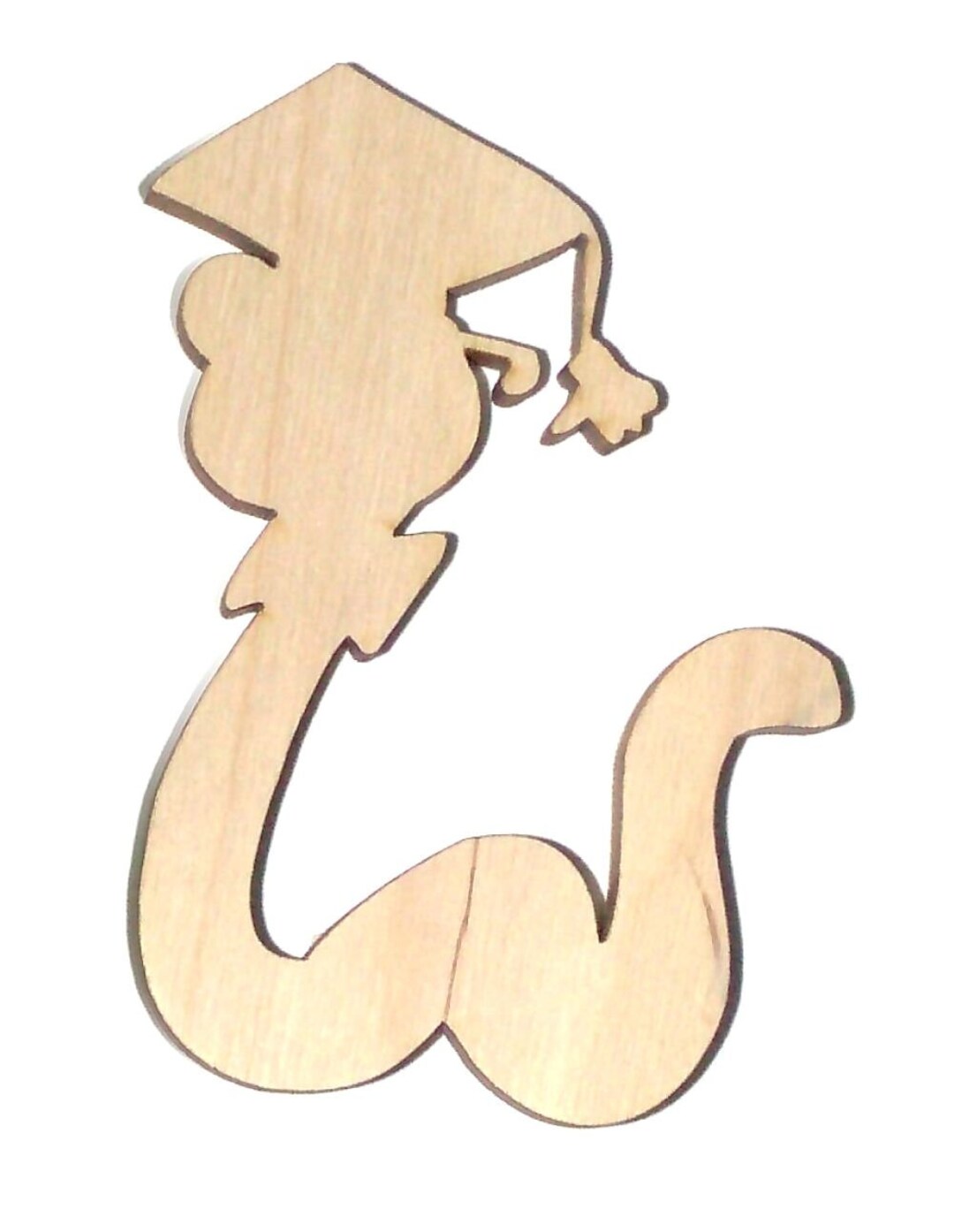 Book Worm Laser Cut Unfinished Wood Shapes Cut Outs BW362 - Etsy