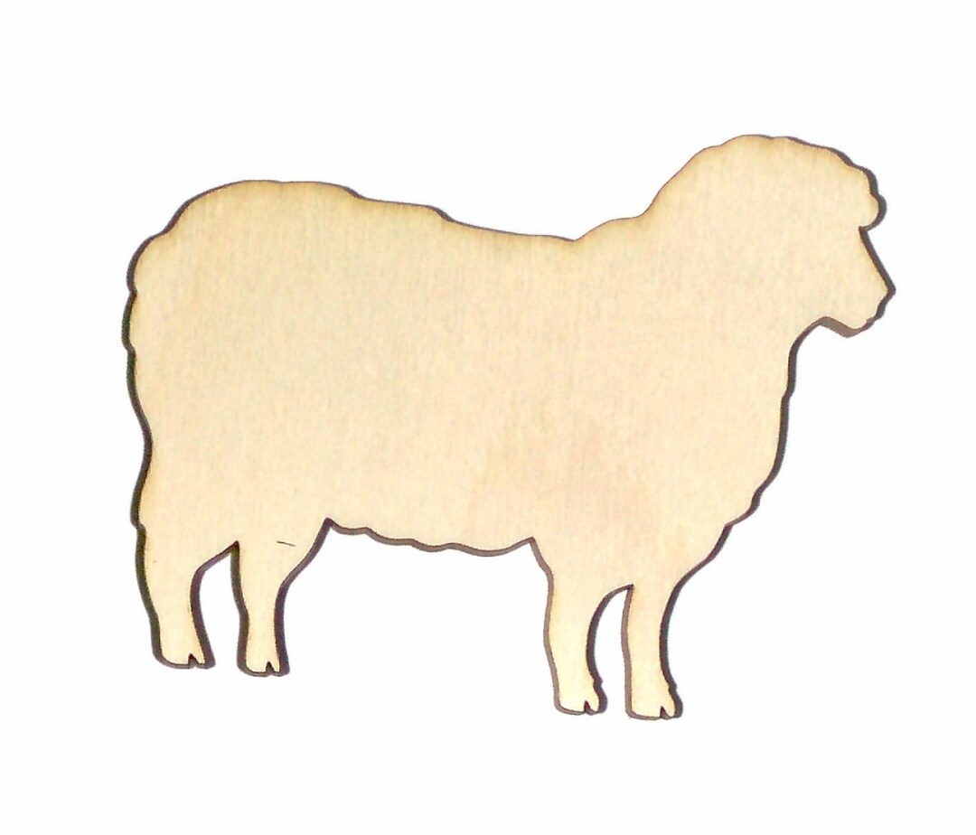 Cormo Sheep Wood Shape Cut Out Laser Cut CS8222 - Etsy