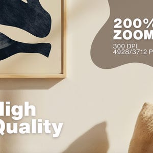 A4 Frame Photoshop Mockup in Nordic Minimalist Interior Scene, Vertical ...