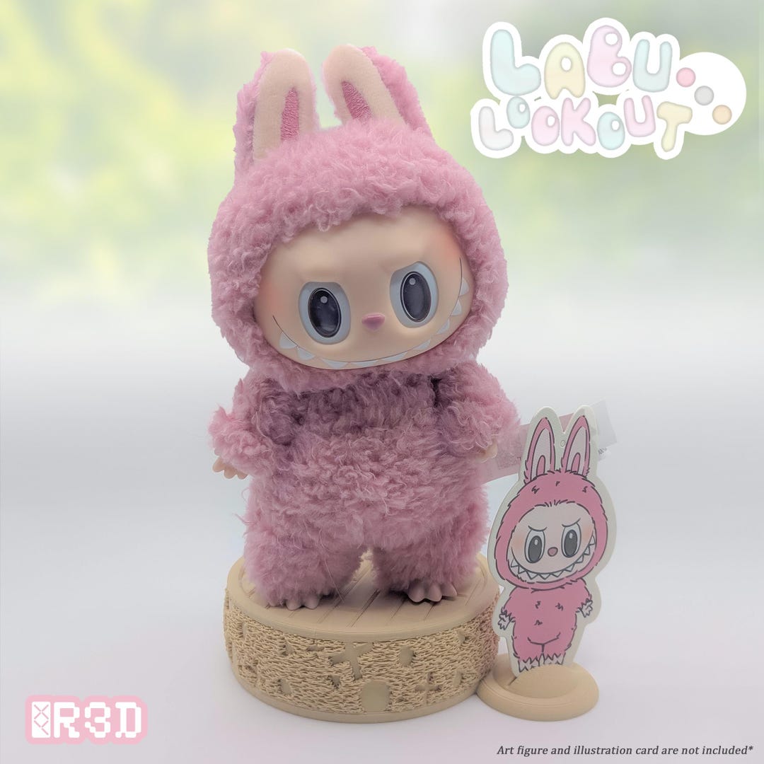 Labulookout Display Stand Labubu Desk Stand - Etsy Canada