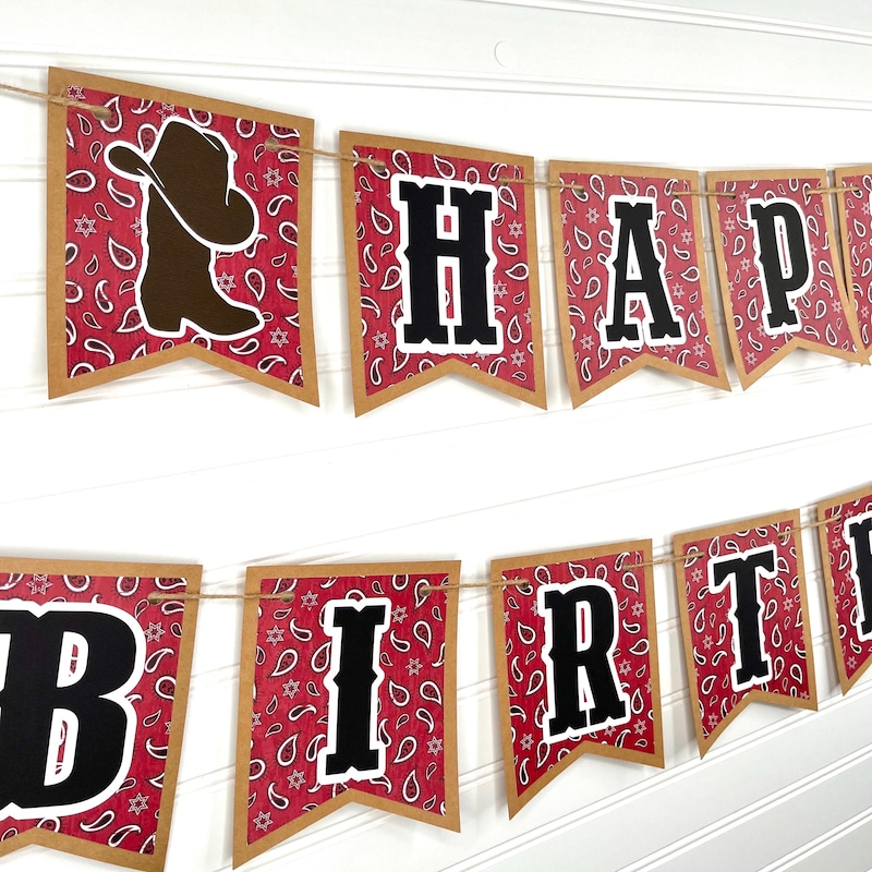 Bandana Banner - Etsy