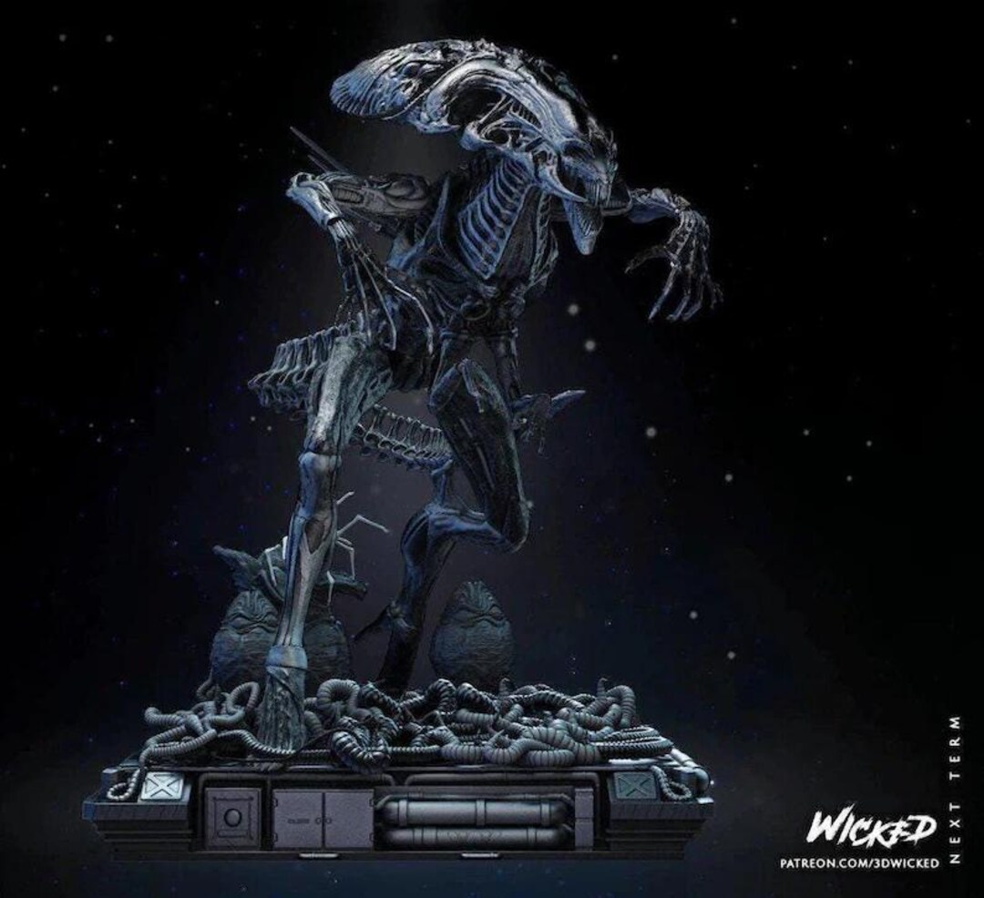 Alien Xenomorph Figure Replica 20cm / 40cm / 60cm Scale Cinema Prop ...