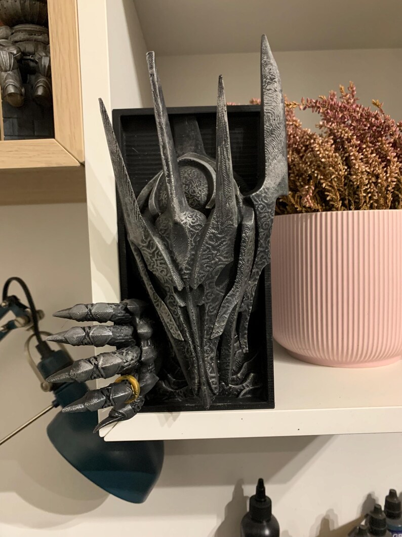 Sauron Lord of the Rings Book Nook /3D Printed / Handmade Gift / Lotr ...