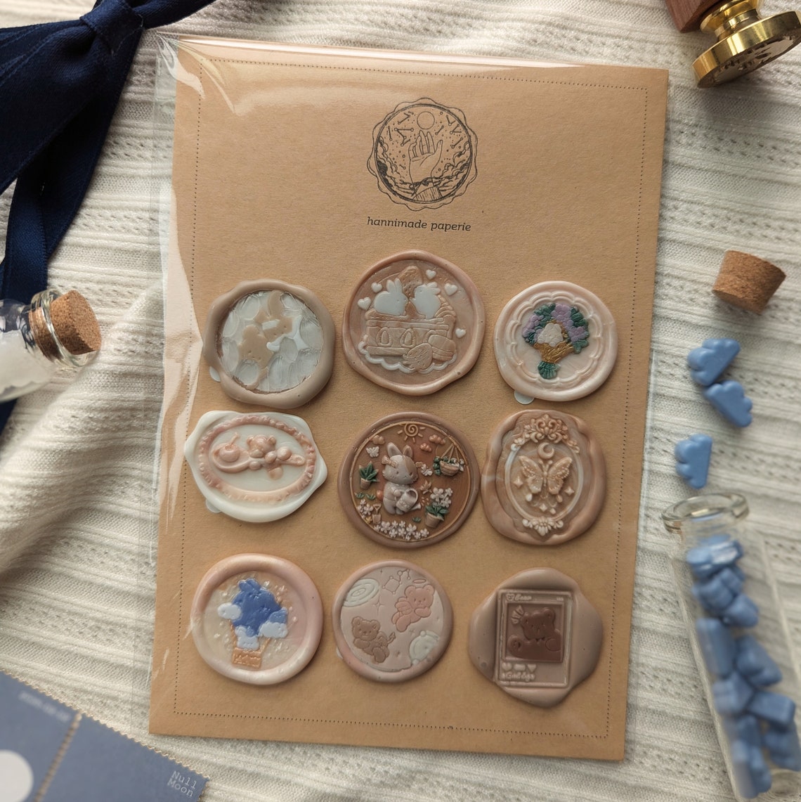 Wax Seal Sticker Sheet Set of 9 Unique Designs Perfect for Letters ...