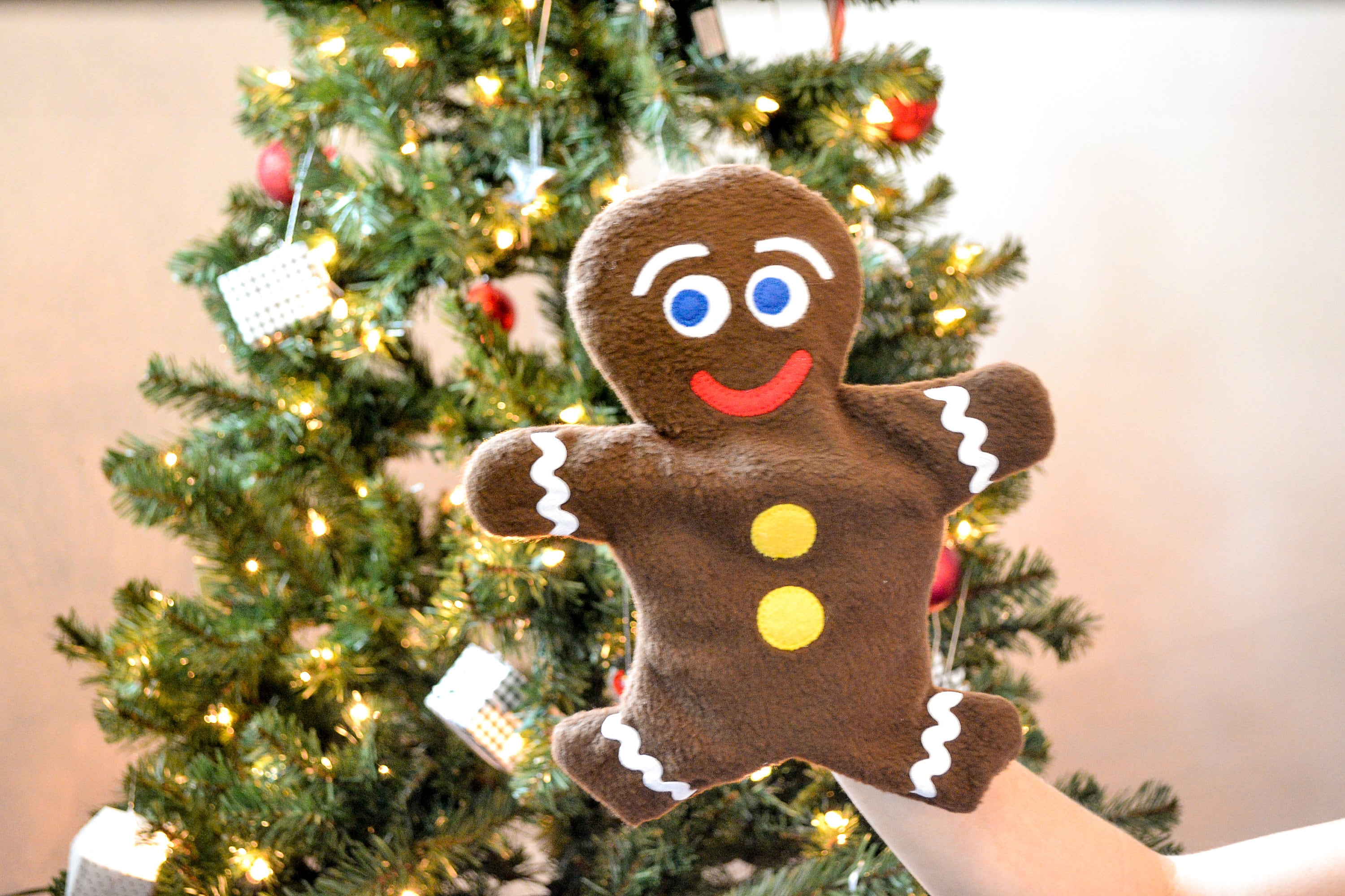 Gingerbread Man Puppet & Softie PDF Sewing Pattern | Etsy