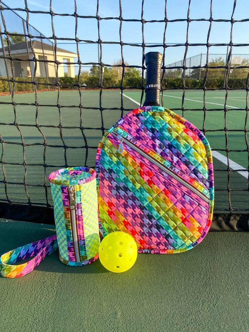 Pickleball Paddle Cover AND Ball Pouch Pattern - PDF Sewing Pattern ...